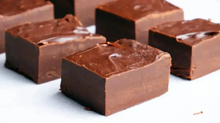 Easy 2 Ingredient Chocolate Fudge Recipe By Spice Bangla