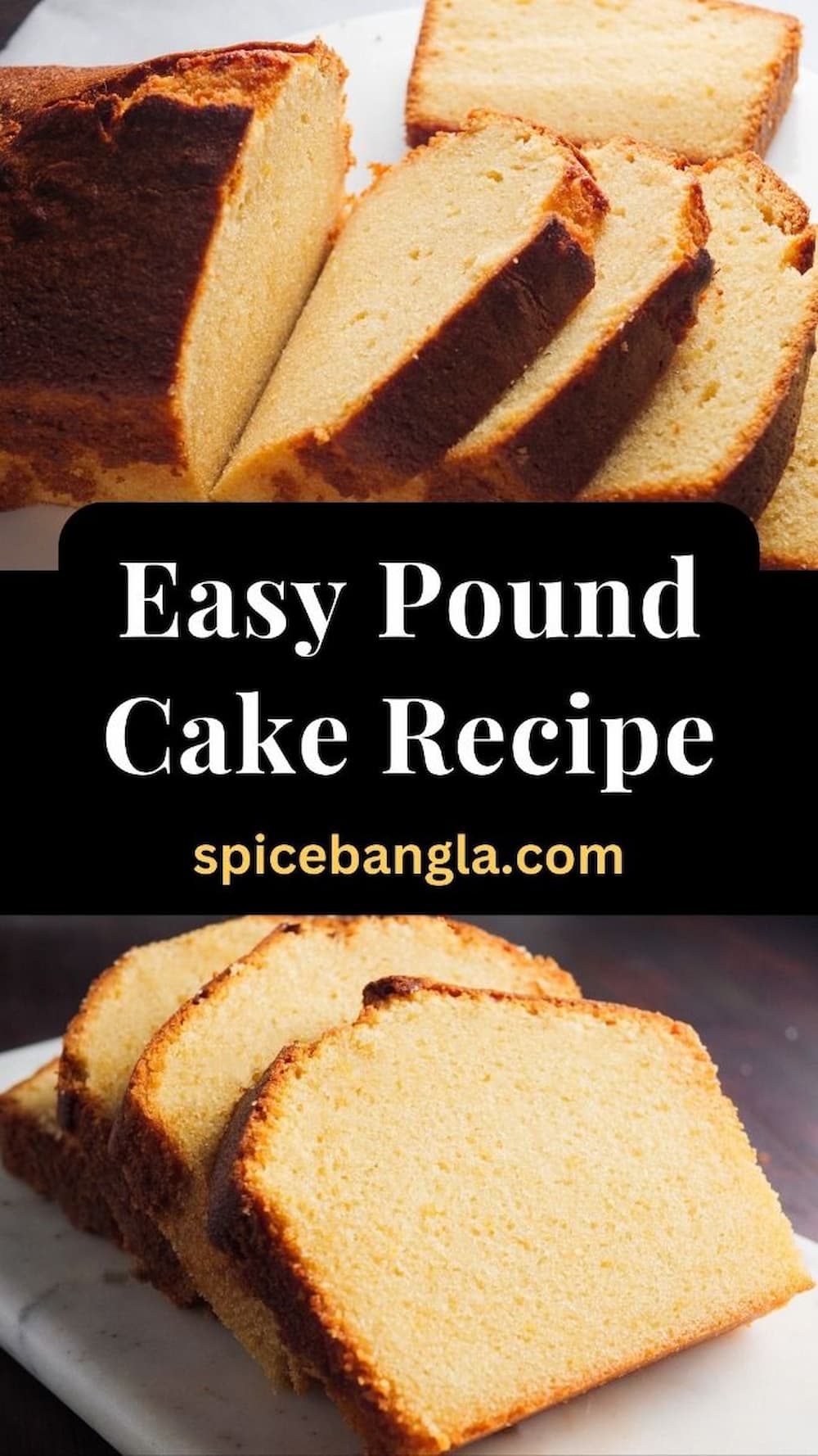 Easy Pound Cake Recipe