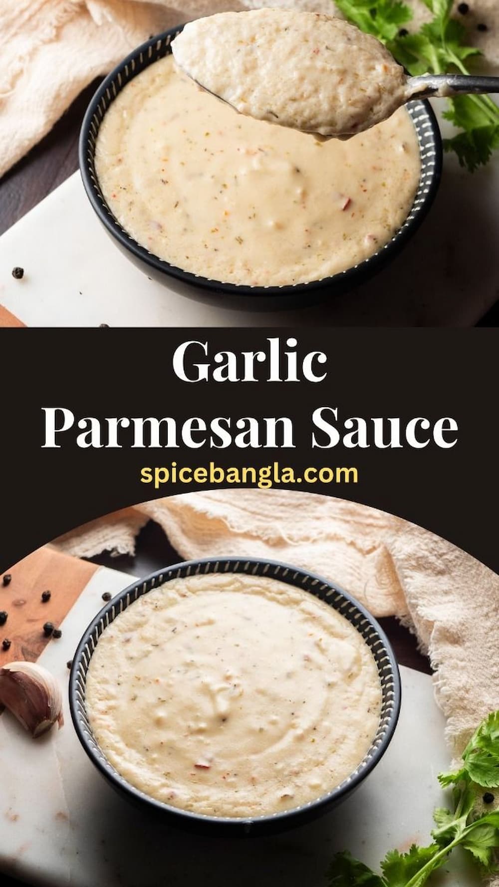 Garlic Parmesan Sauce