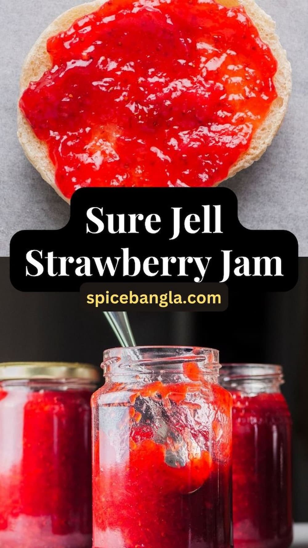 Homemade Sure Jell Strawberry Jam Recipe