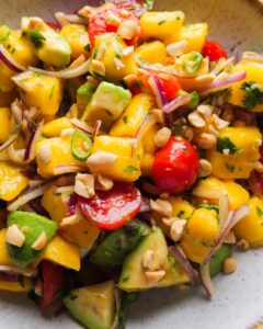 Mango Salad Recipe | Mango Avocado Salad
