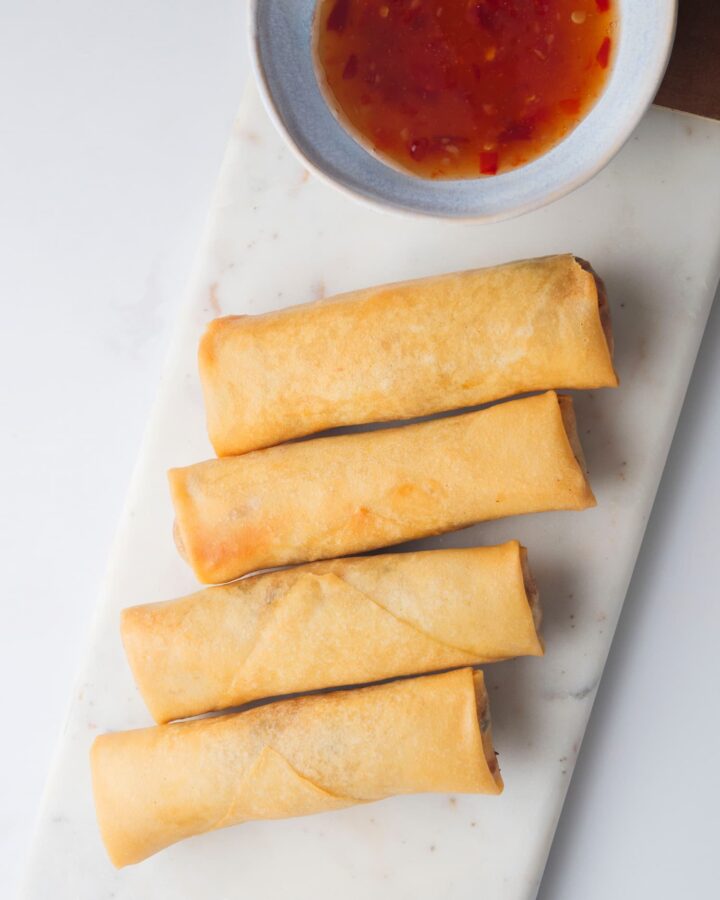 Spring Roll Recipe (Crispy Vegetable Spring Roll)