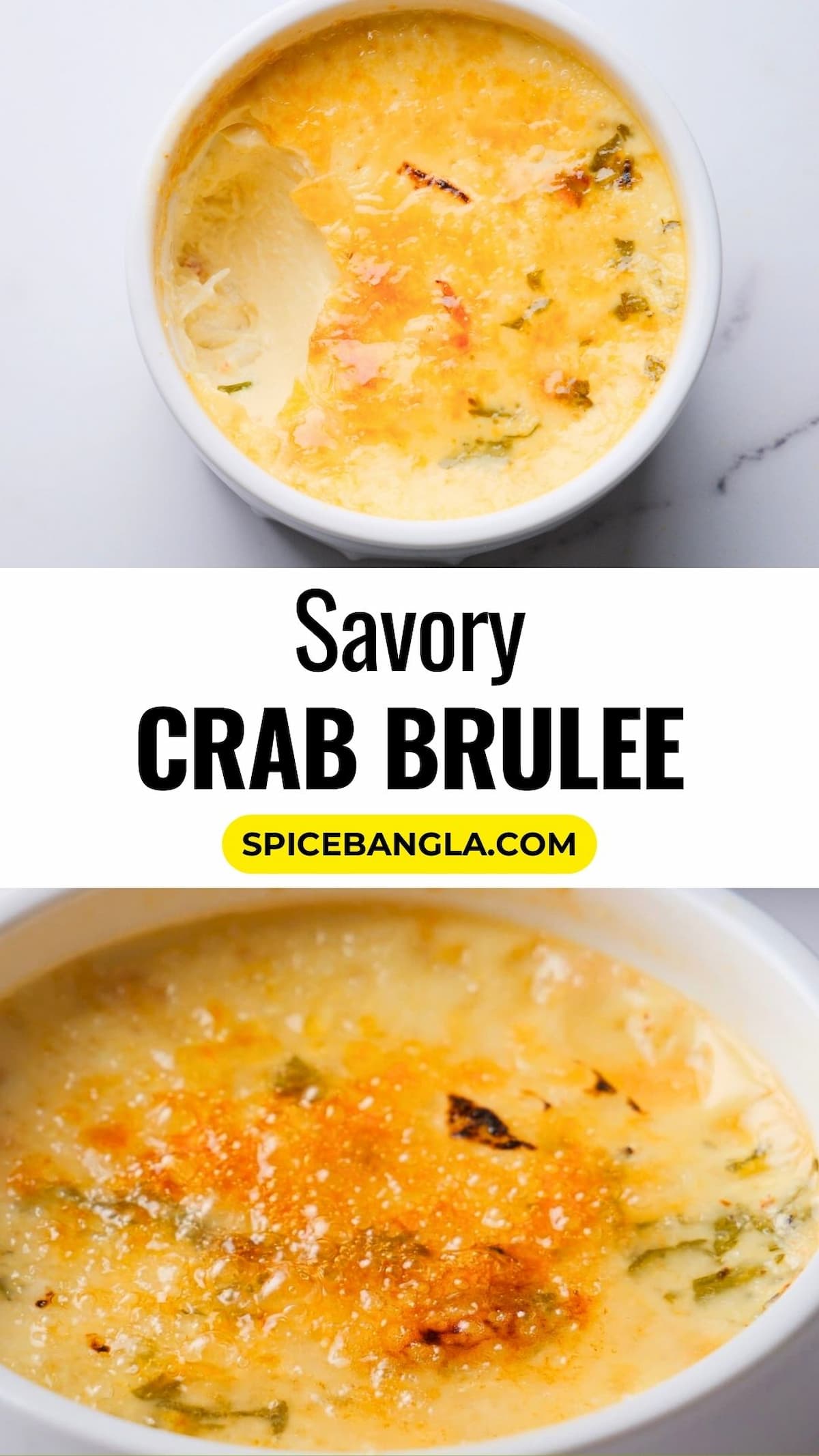 A Savory Crab Brulee Recipe Made with Crab Meat