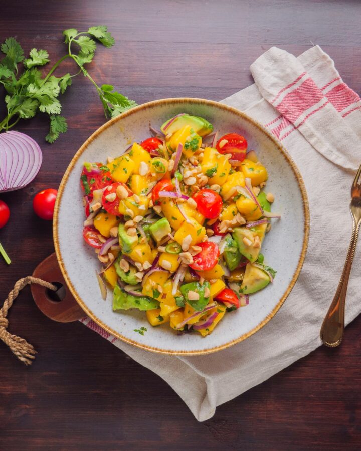 Mango Salad Recipe | Mango Avocado Salad