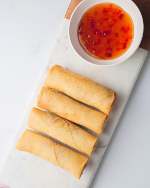 Chicken Spring Rolls Recipe | Easy Spring Rolls Recipe