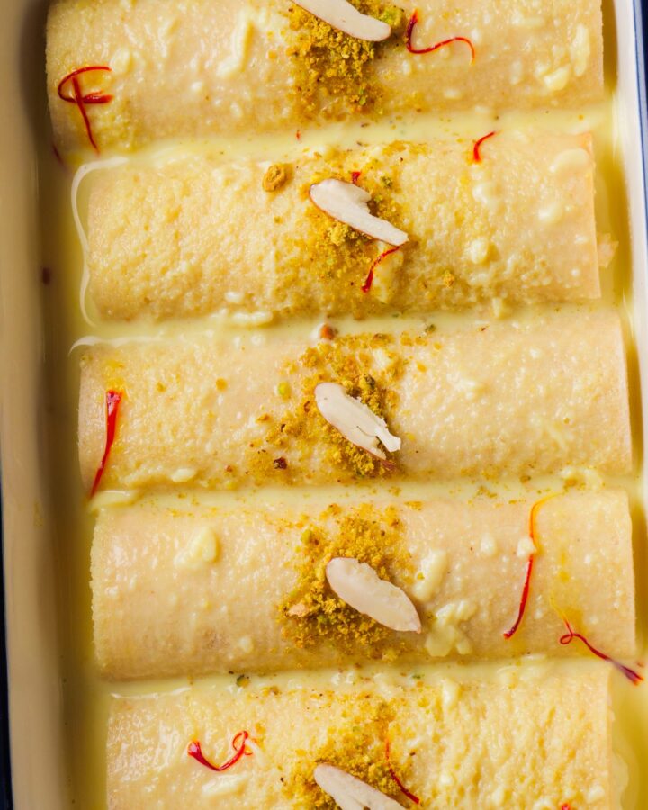 Malai Roll Recipe | Bread Malai Roll Recipe 15 Minute Dessert