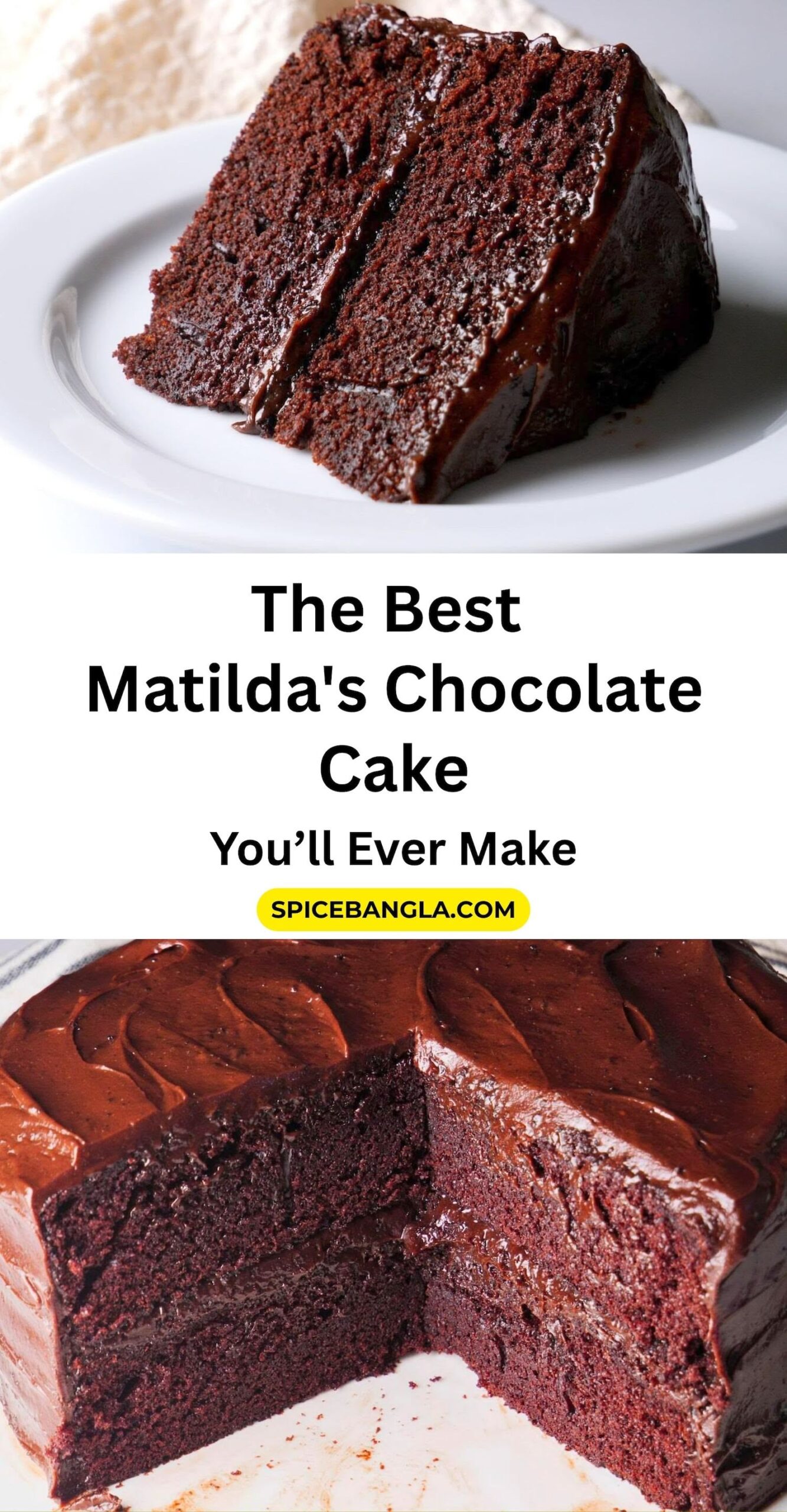 Matilda Chocolate Cake Recipe – Rich, Moist & Easy to Make