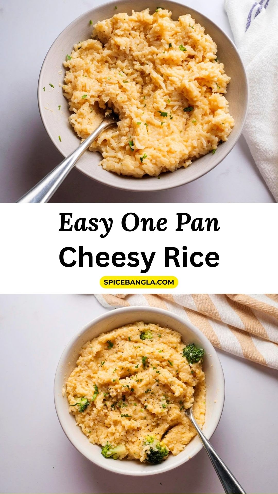 Easy Cheesy Rice Recipe